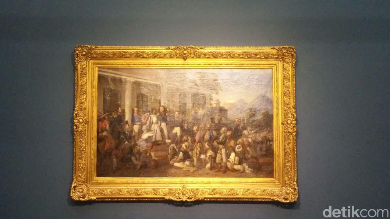 Sejarah Lukisan Penangkapan Pangeran Diponegoro Yang Muncul Di Mencuri