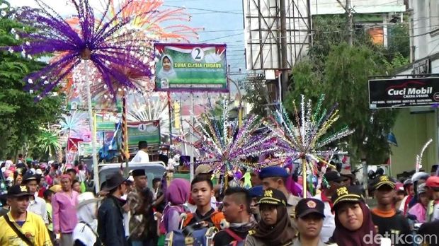 Aksi Kuda Jingkrak Meriahkan Maulid Nabi di Purworejo