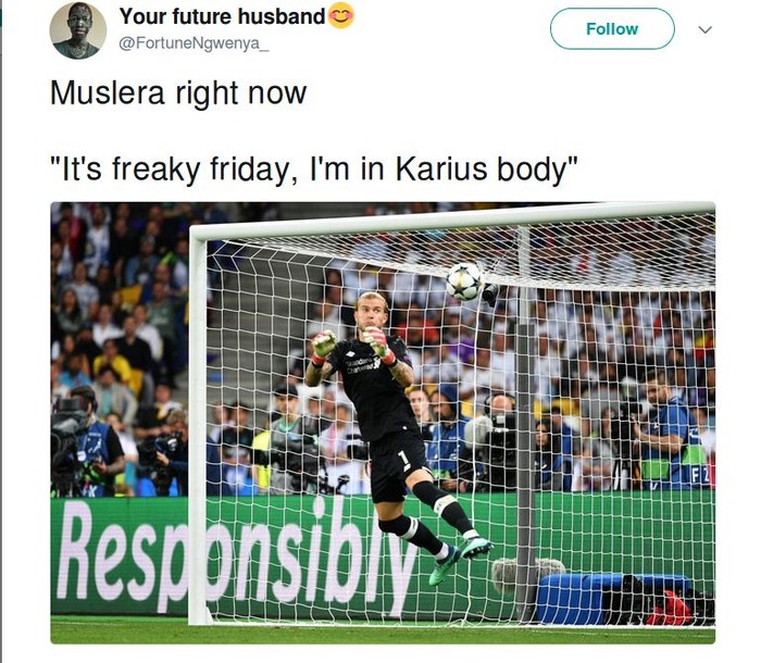 Ter-Loris Karius, Muslera Diserbu Meme Lucu