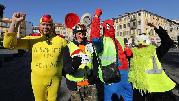 Apa itu Demo Rompi Kuning, Disinggung Gibran ke Mahfud di Debat?