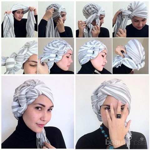 Kurang dari 3 Menit, Ini Tutorial Hijab Tanpa Pentul untuk Solusi ...