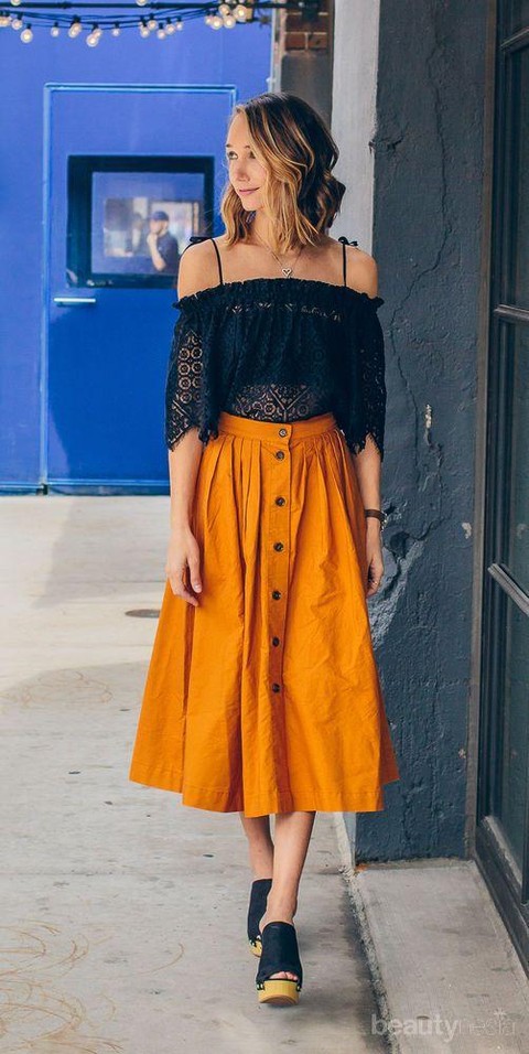 Ini 4 Model Rok Midi yang Bisa Digunakan untuk Berbagai Bentuk Tubuh ...