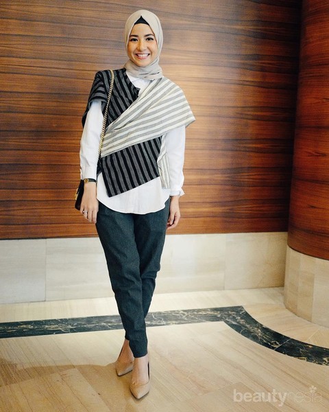 Gemas, Inspirasi Gaya Hijab Natasha Rizki Ini Cocok untuk Kamu yang ...