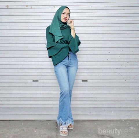 Classy dan Fashionable, Ini 4 Cara Mix n' Match Celana Cutbray Untuk Hijabers