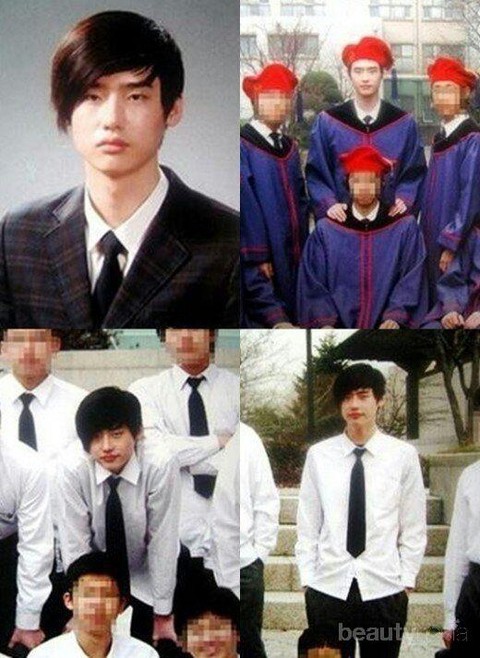 Foto Zaman Dulu Tersebar Perhatikan Tranformasi Wajah Lee Jong Suk Berikut Ini