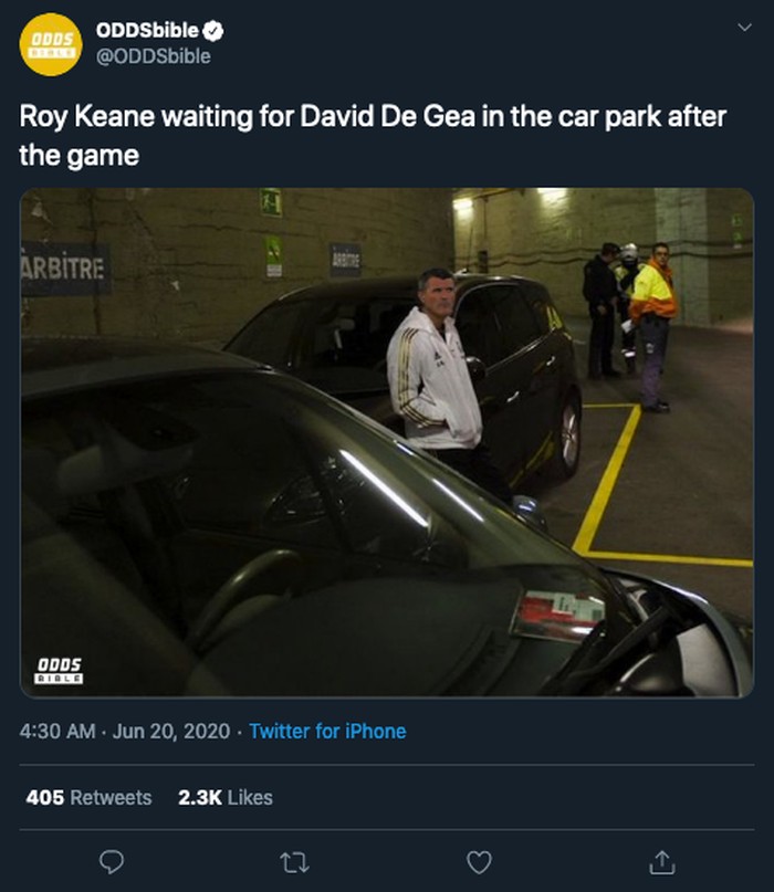 Ramai Meme De Gea, Termasuk Baku Hantam sama Roy Keane