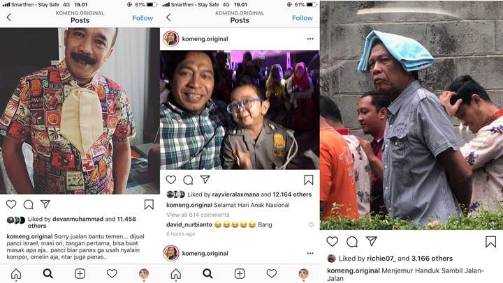 Tulis Caption Lucu di Instagram, Pelawak Komeng Viral di Media Sosial Tulis Caption Lucu di Instagram, Pelawak Komeng Viral di Media Sosial