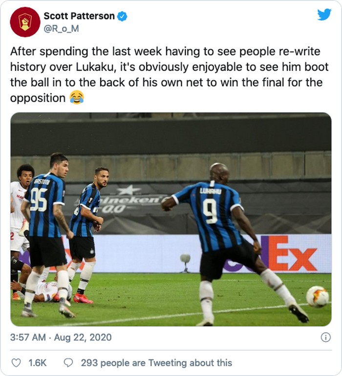 Ramai Meme Romelu Lukaku, Disindir Tiru Gol Solskjaer
