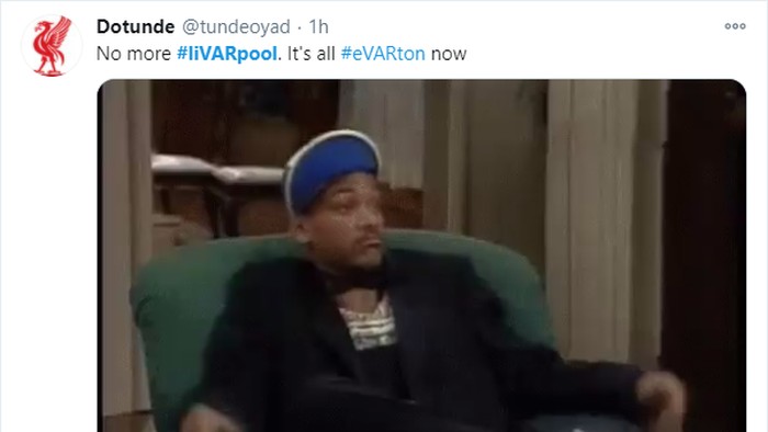 Meme VAR Gagalkan Kemenangan Liverpool di Derby Merseyside