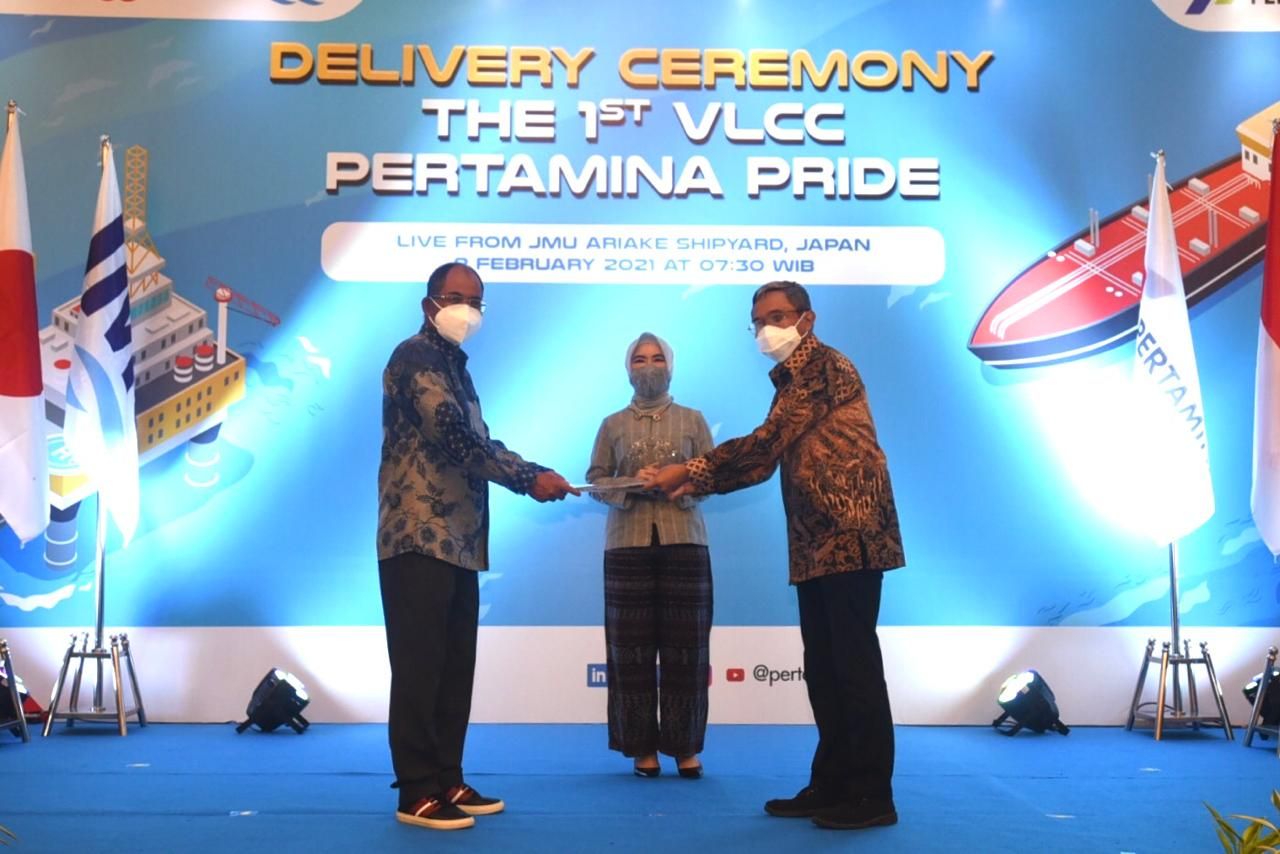 Tanker Raksasa Pertamina Pride Resmi Beroperasi