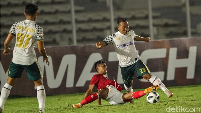 Timnas U-23 Libas Persikabo Dua Gol Tanpa Balas