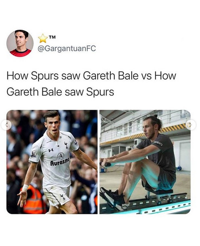 Meme Gareth Bale yang Jadikan Spurs Cuma Tempat Pelarian