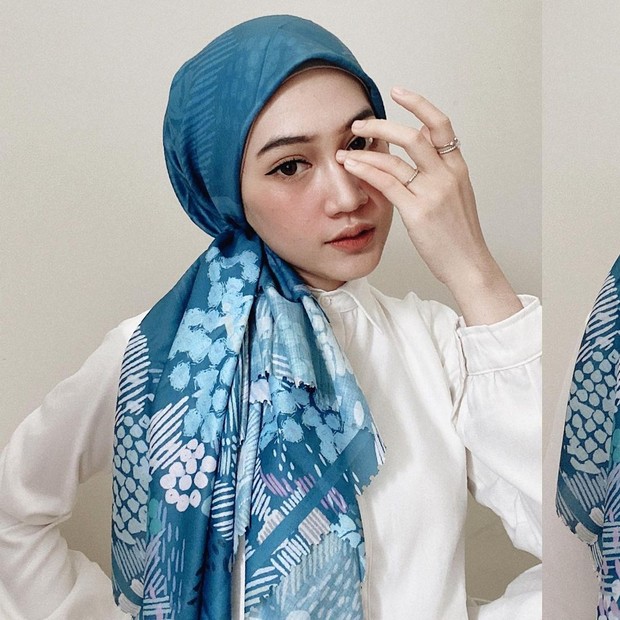 5 Inspirasi Gaya Hijab Simpel dan Menawan ala Selebgram Sinta Sri Antan