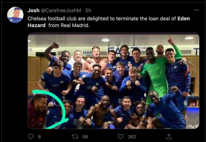Eden Hazard Vs Chelsea: Bukannya Bersinar, Malah Jadi Meme