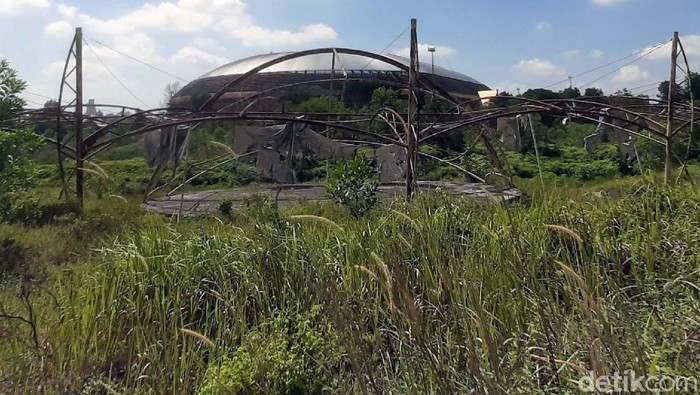 Potret Stadion Utama Riau: Dulu Kebanggaan PON Kini Mati Suri
