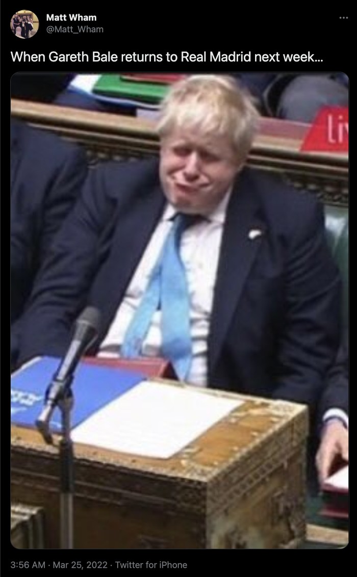 Meme Gareth Bale: Di Madrid Cupu, Di Wales Suhu