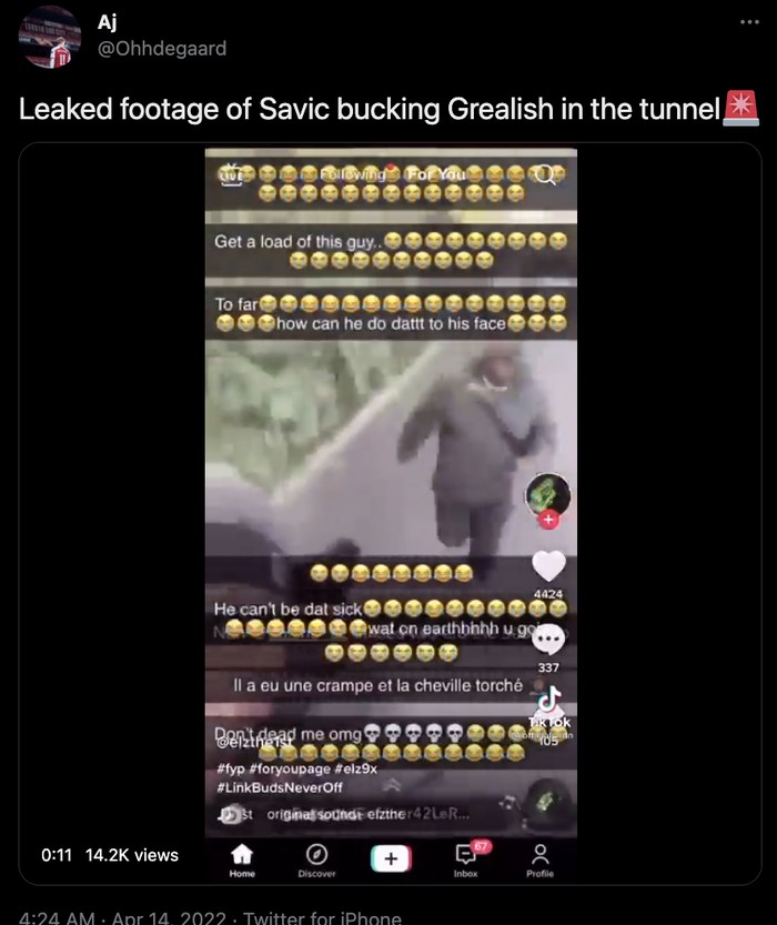 Ragam Meme Usai Stefan Savic Jambak Jack Grealish