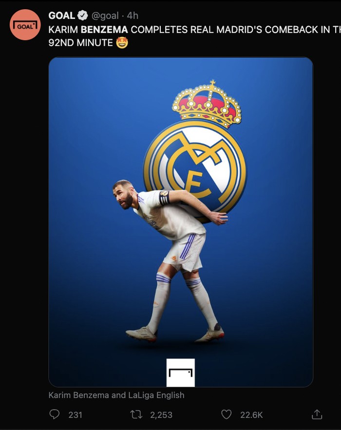 Meme Karim Benzema Bikin Fans Real Madrid Tidur Nyenyak