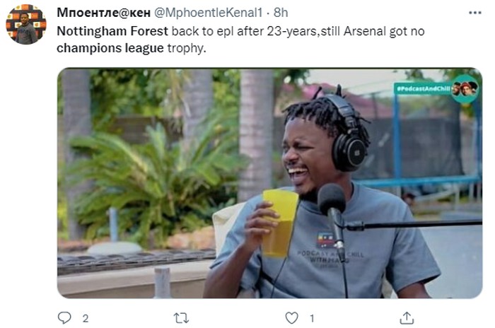 Meme Nottingham Forest Promosi, Man City & Arsenal Kena Bully