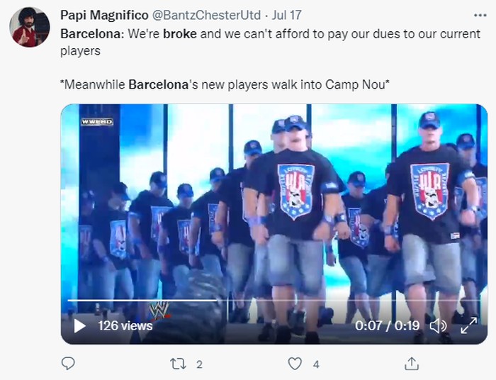 Meme Barcelona Foya-foya di Tengah Isu Bangkrut