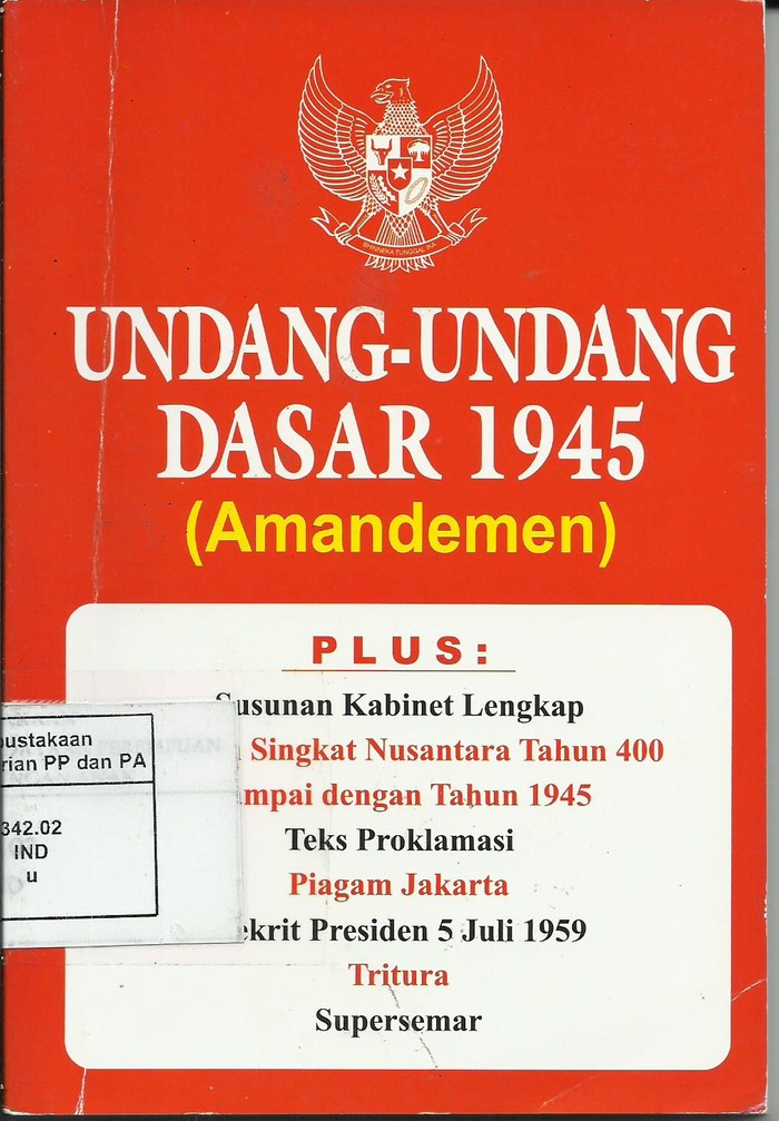 Isi Pokok Pikiran Pembukaan UUD 1945 Beserta Maknanya
