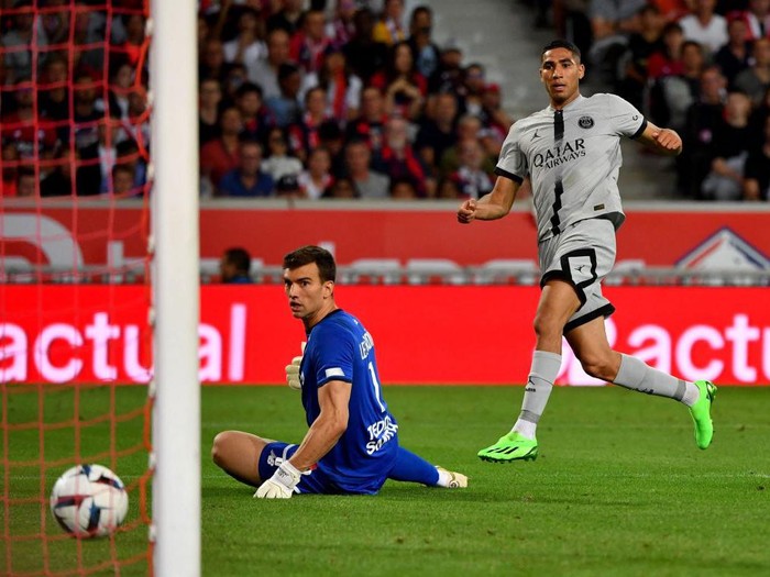 Momen Hujan Gol di Laga Lille Vs PSG: Mbappe dkk Berpesta