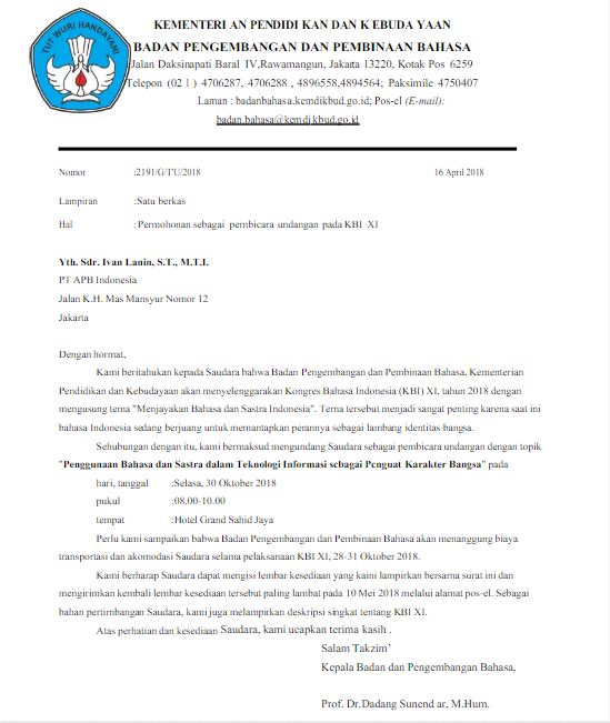 Cara Membuat Surat Resmi Yang Benar – iFaWorldCup.com