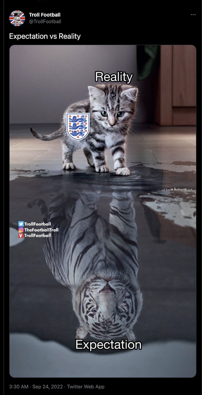 Meme Inggris Jadi Meong, Harry Maguire pun Diledek Degradasi Lagi