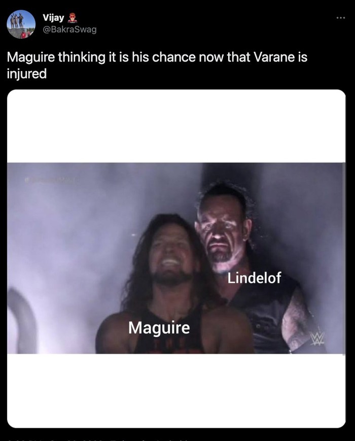 Meme: Ayo MU, Mainkan Harry Maguire Lagi!