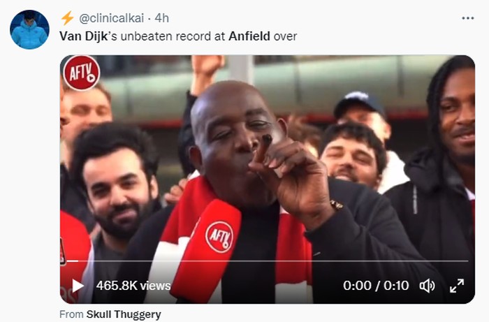 Virgil van Dijk Banjir Meme Usai Kalah di Anfield