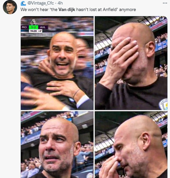 Virgil van Dijk Banjir Meme Usai Kalah di Anfield