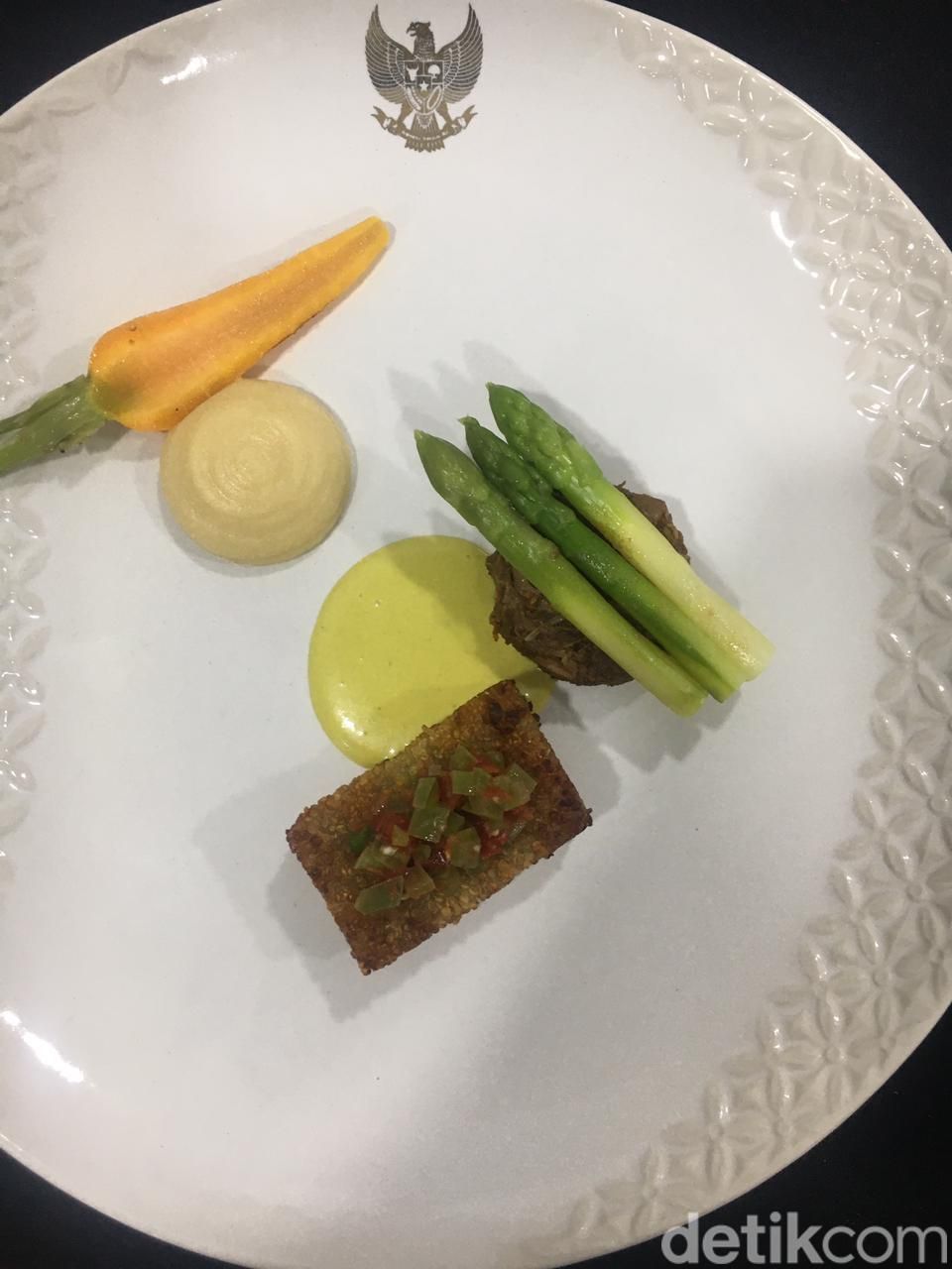 G20 menu by Chef William Wongso. I'm intrigued by Jackfruit Rendang 🧐 ...