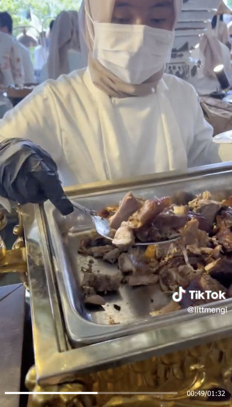 Potret Makanan di Pernikahan Kaesang-Erina yang Diberi Rating Buruk