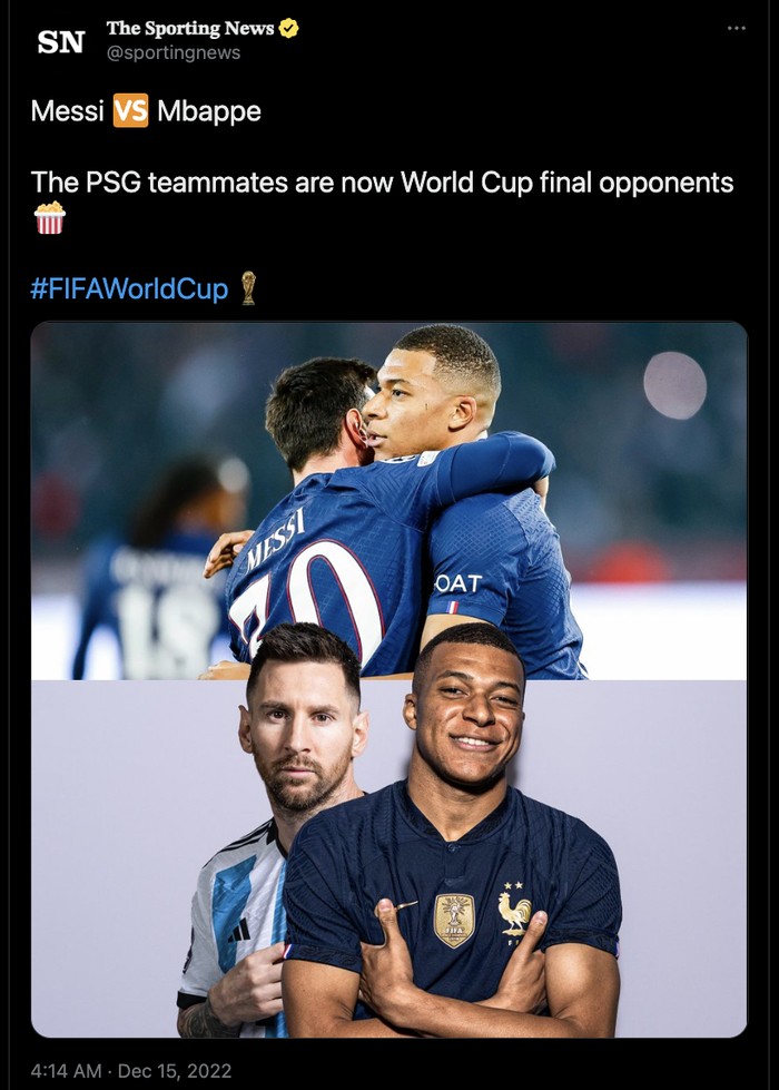 Messi Vs Mbappe di Final, Neymar dan Ronaldo Disenggol Meme