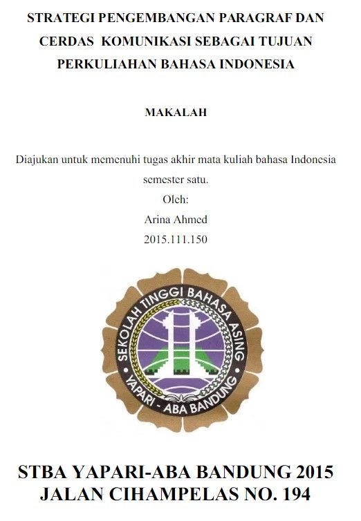 13+ Contoh Cover Makalah untuk Kelompok dan Individu
