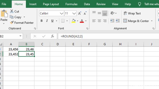 4 Cara Mudah Membulatkan Angka di Excel, Ini Penjelasan dan Tutorialnya!