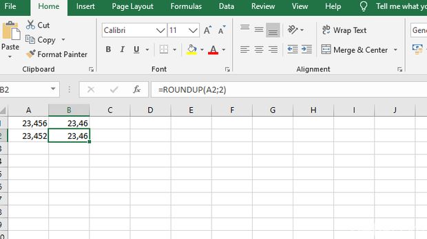 4 Cara Mudah Membulatkan Angka di Excel, Ini Penjelasan dan Tutorialnya!