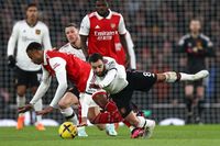 Arsenal Vs MU Imbang 1-1 di Babak Pertama