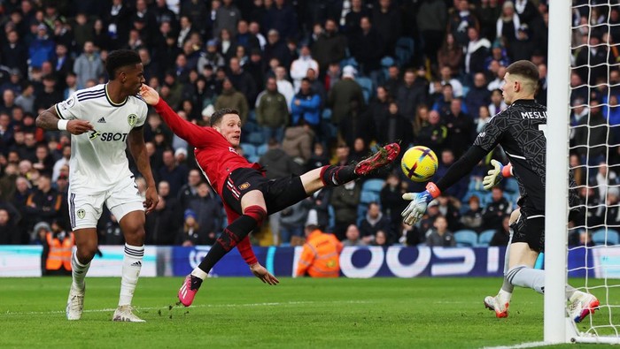 Leeds Vs MU: Foto-foto Gol Setan Merah