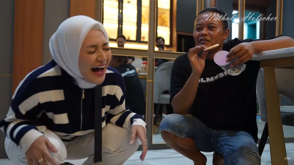 7 Momen Nathalie Holscher Main ke Rumah Sule, Salim dengan Mantan Suami