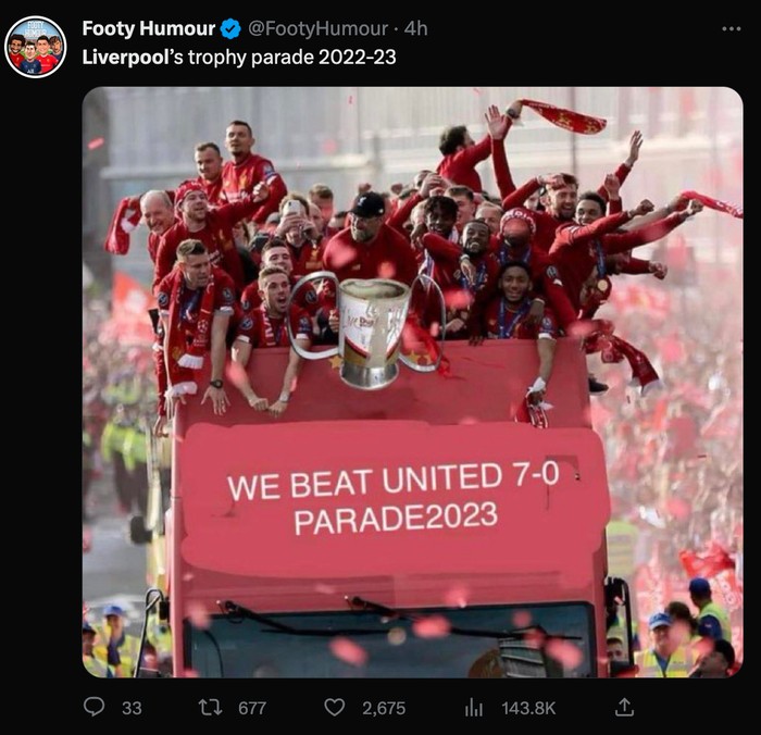 Lawak! Meme Liverpool yang Keok Lawan Bournemouth