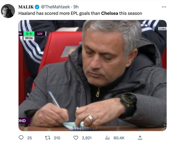 Meme: Chelsea Lagi dan Lagi Keok dari Lawan