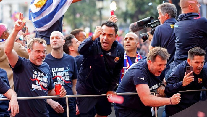 Barcelona Gelar Parade Bus Terbuka Rayakan Juara Liga Spanyol