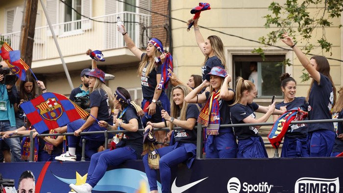 Barcelona Gelar Parade Bus Terbuka Rayakan Juara Liga Spanyol