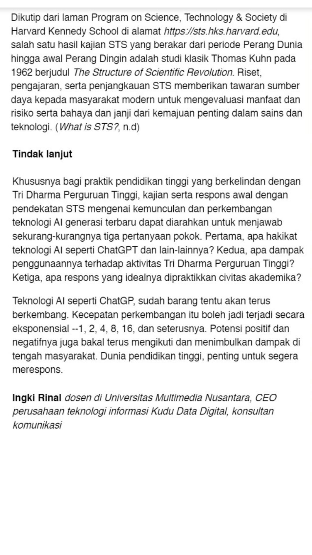 Contoh Artikel Opini Lengkap dengan Struktur dan Cara Membuatnya