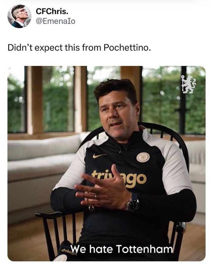 Meme Pochettino Jadi Manajer Chelsea... Tottenham Disenggol