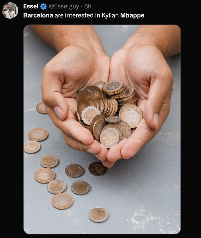 Meme Kocak Barcelona Sok-sokan Mau Beli Mbappe