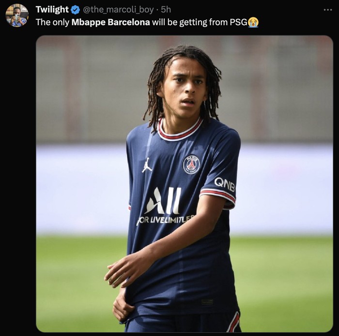 Meme Kocak Barcelona Sok-sokan Mau Beli Mbappe