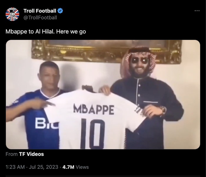Meme Kocak Berebut Kylian Mbappe