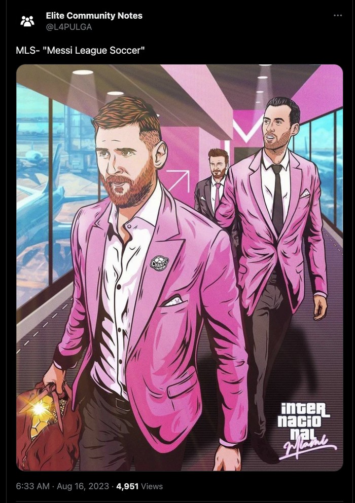 Meme Messi Bikin Gol Lagi di Inter Miami